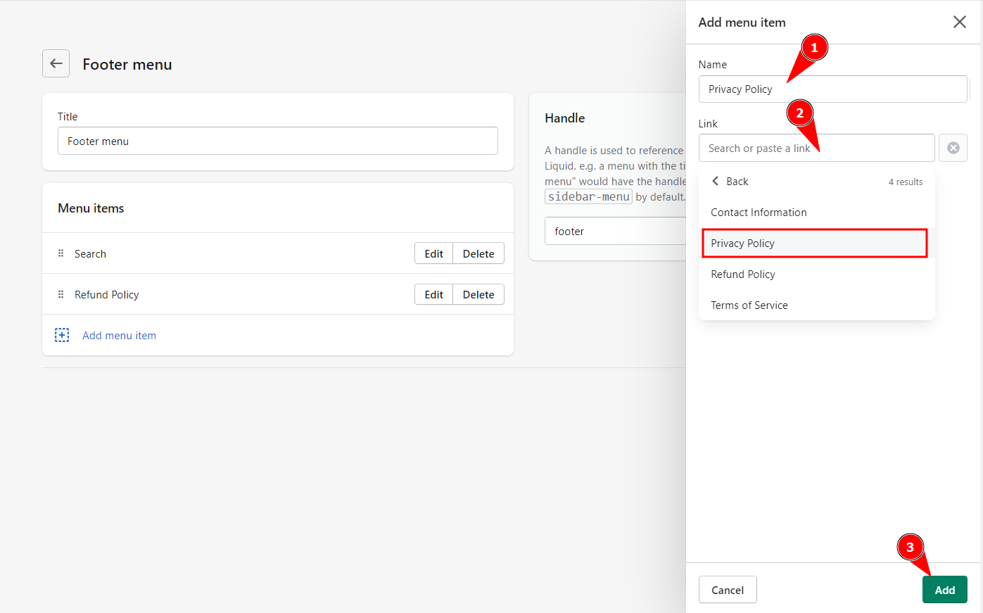 How to Add Store Policies using Shopify Policy Generator