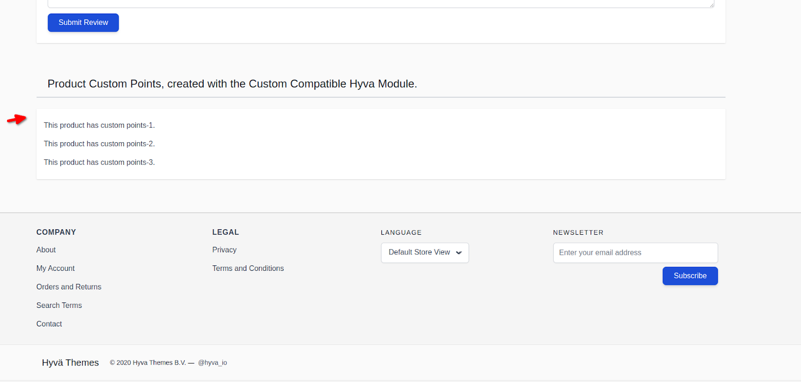 How to Create a Custom Module/extension in Hyva Theme?