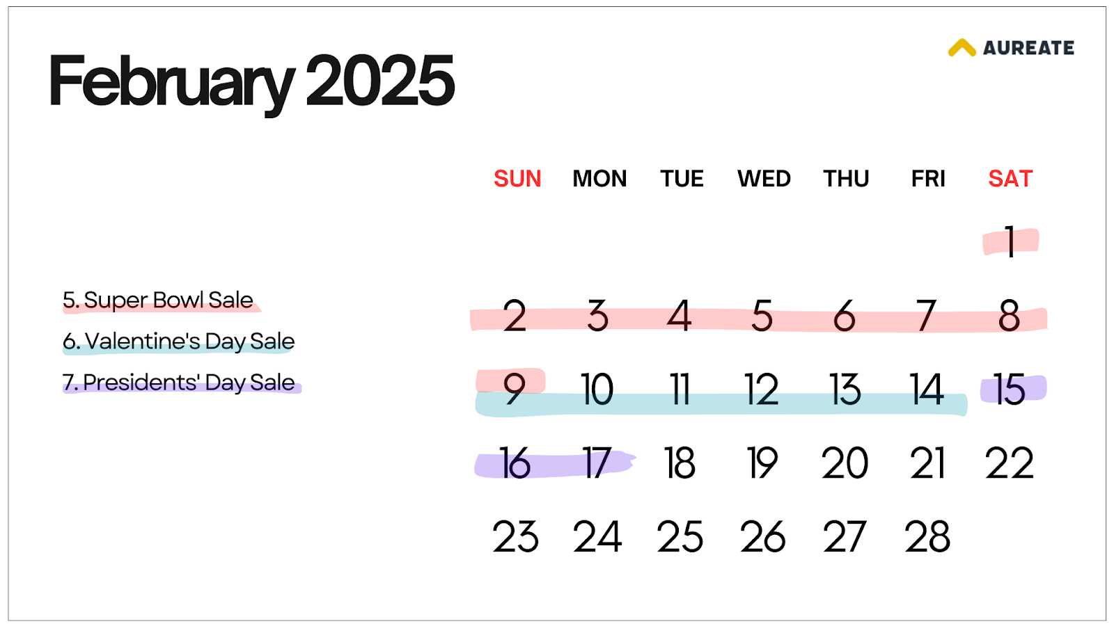 eCommerce Marketing Calendar for 2025 [Download Now]